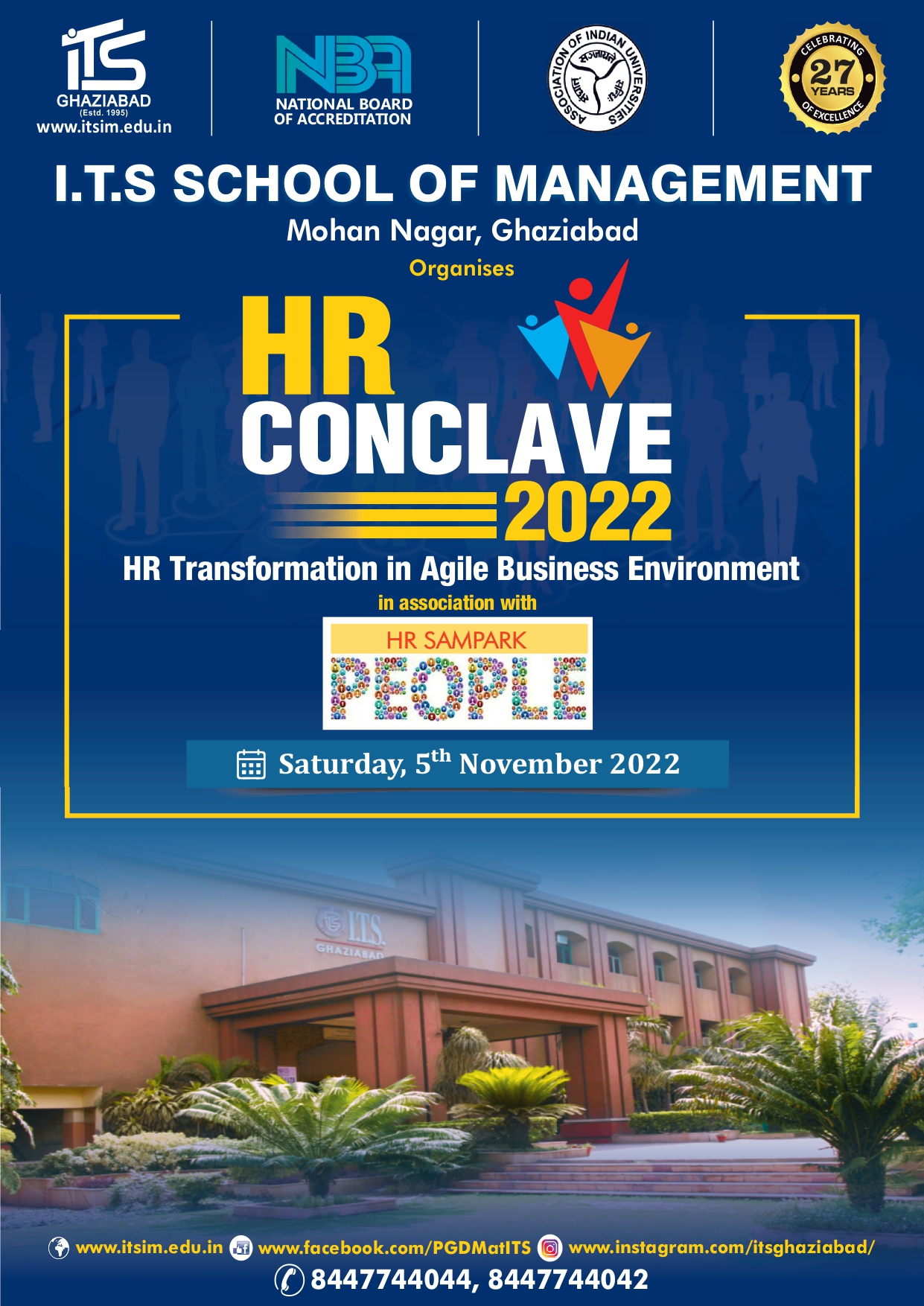 HR Conclave, 2022 on 5th November, 2022 | ITS-IM